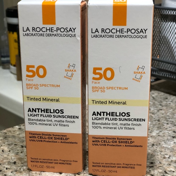 La Roche Posay | Skincare | 2 La Roche Posay Tinted Mineral Anthelios 5 ...